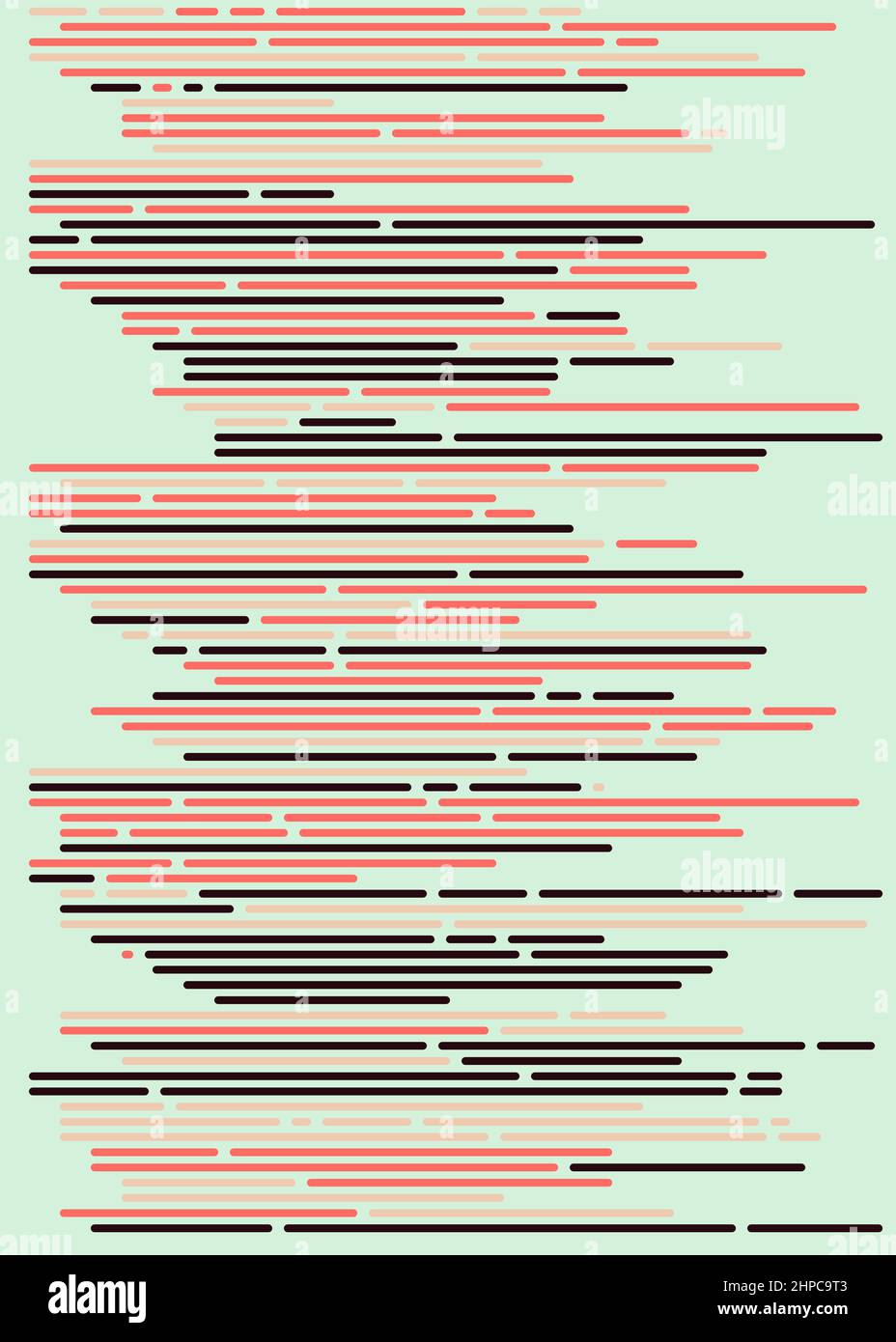 Cartoon coding simulated lines vector illustration Stock Vector Image ...