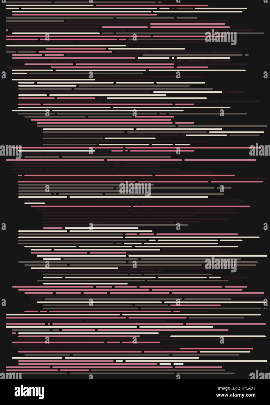 Cartoon coding simulated lines vector illustration Stock Vector Image ...