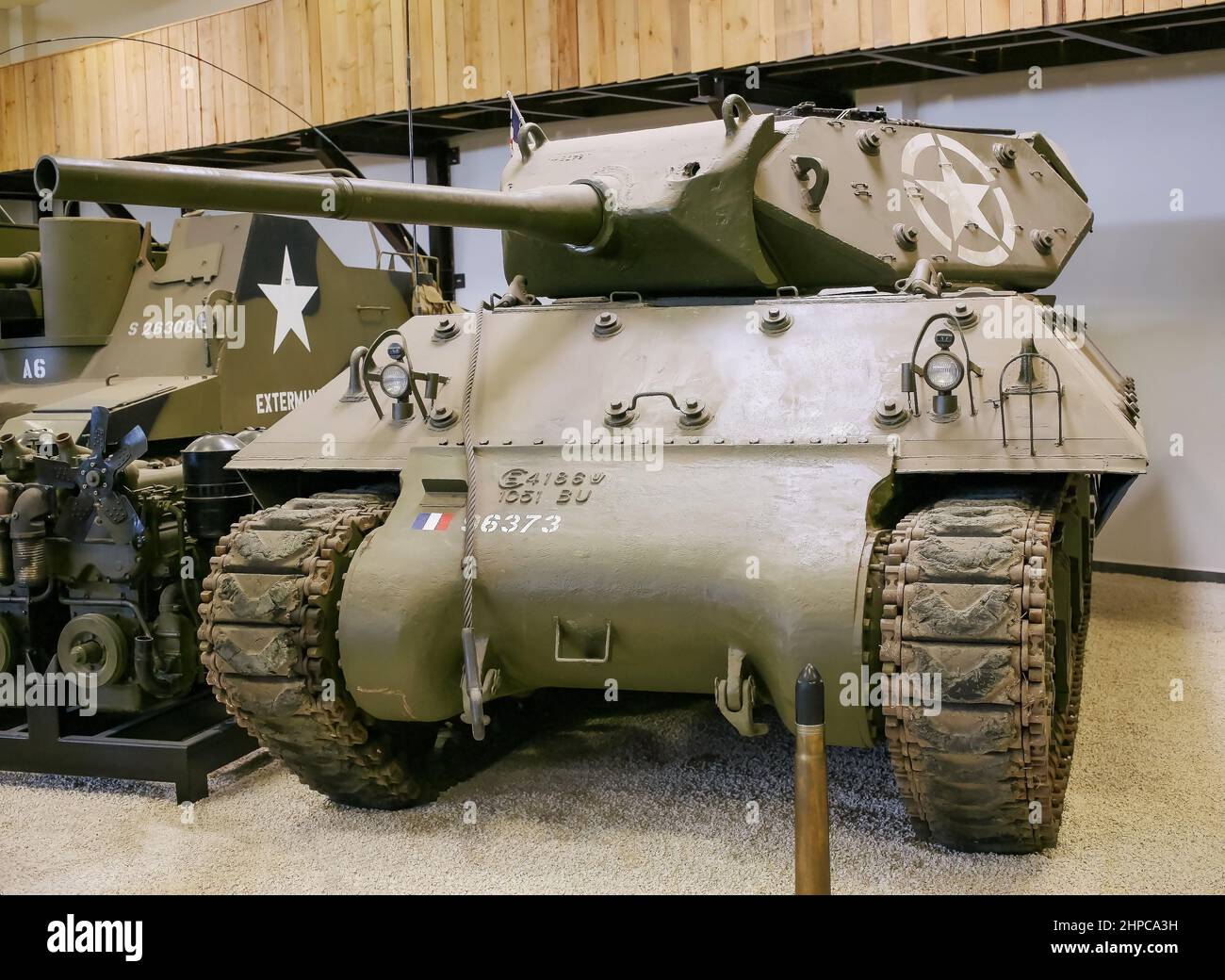 American m10 tank destroyer hi-res stock photography and images - Alamy
