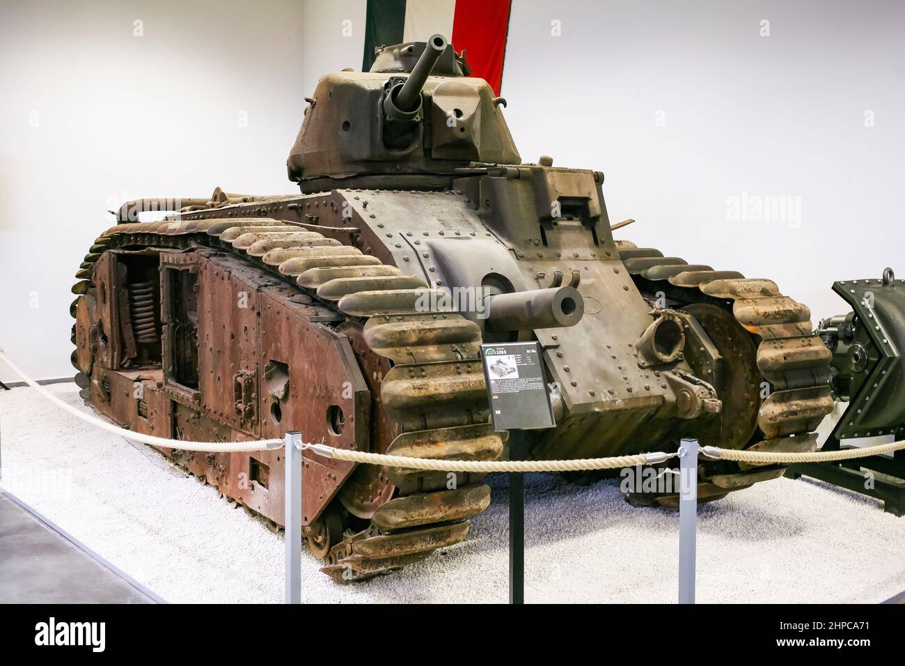 Char b1 bis tank hi-res stock photography and images - Alamy