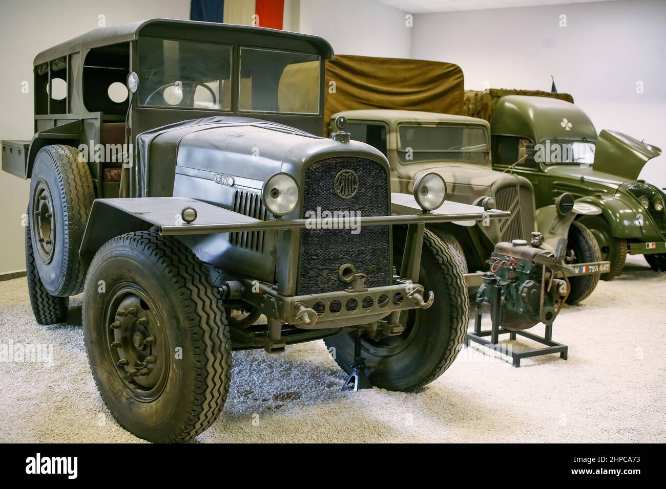 MM Park, Military Vehicle Museum, La Wantzenau, Strasbourg, France Stock Photo - Alamy