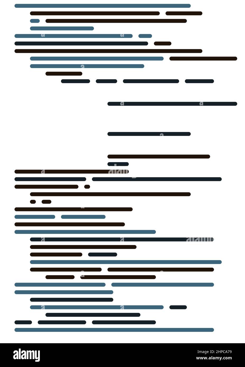 Cartoon coding simulated lines vector illustration Stock Vector Image ...