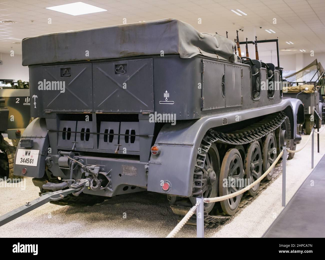 German half track military vehicle in hi-res stock photography and ...