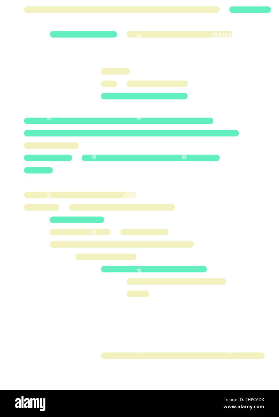 Cartoon coding simulated lines vector illustration Stock Vector Image ...