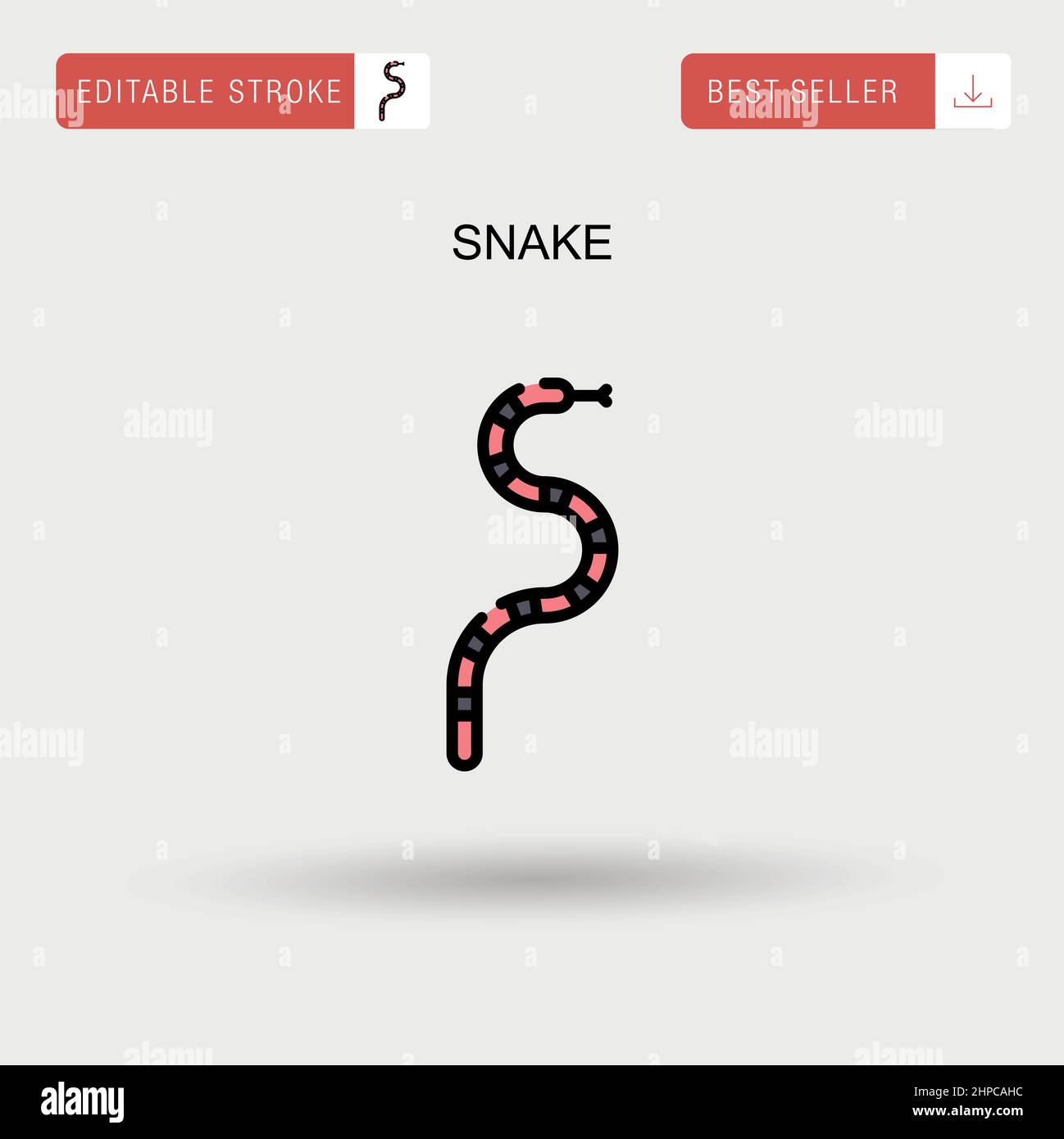 Black snake scales Stock Vector Images - Alamy