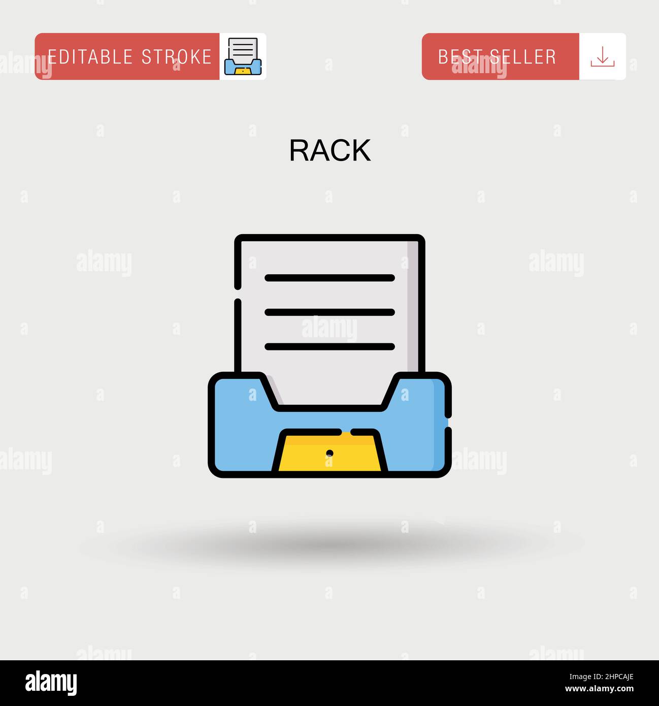 Rack Simple vector icon Stock Vector Image & Art - Alamy