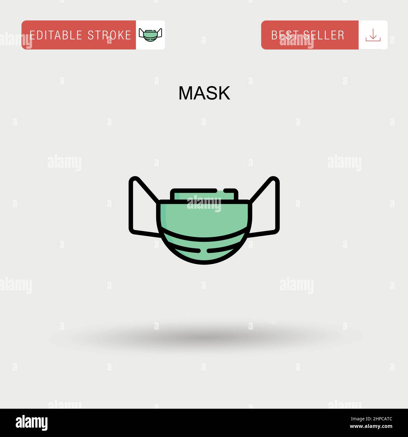 Face care mask icon hi-res stock photography and images - Alamy