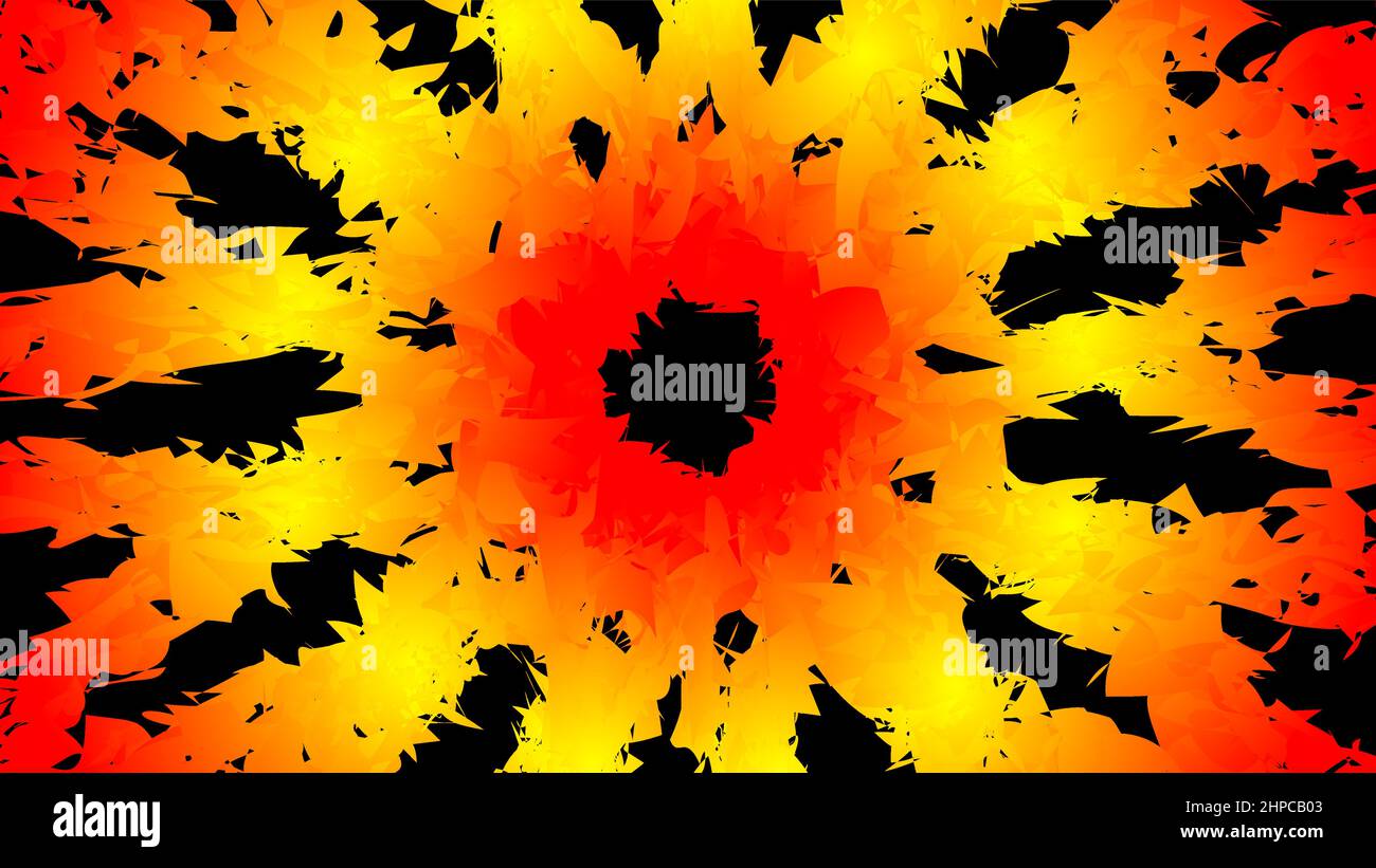 Abstract smoldering red black gradient color Stock Vector Image & Art ...