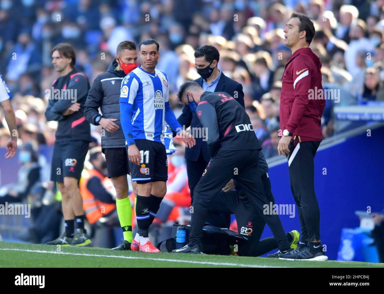 Soccer football blood bleeding hi-res stock photography and images - Alamy
