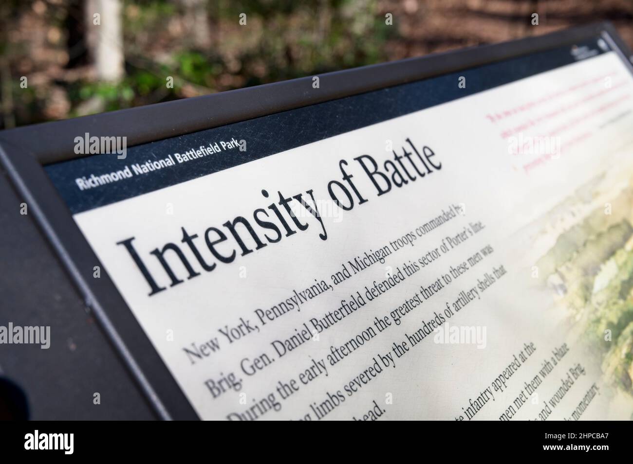 UNITED STATES - 021922: The Battle of Gaines' Mill, sometimes known as ...