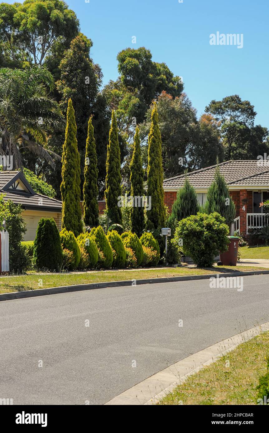 Melbourne area 34 km from the centre australia the outside hi-res stock ...