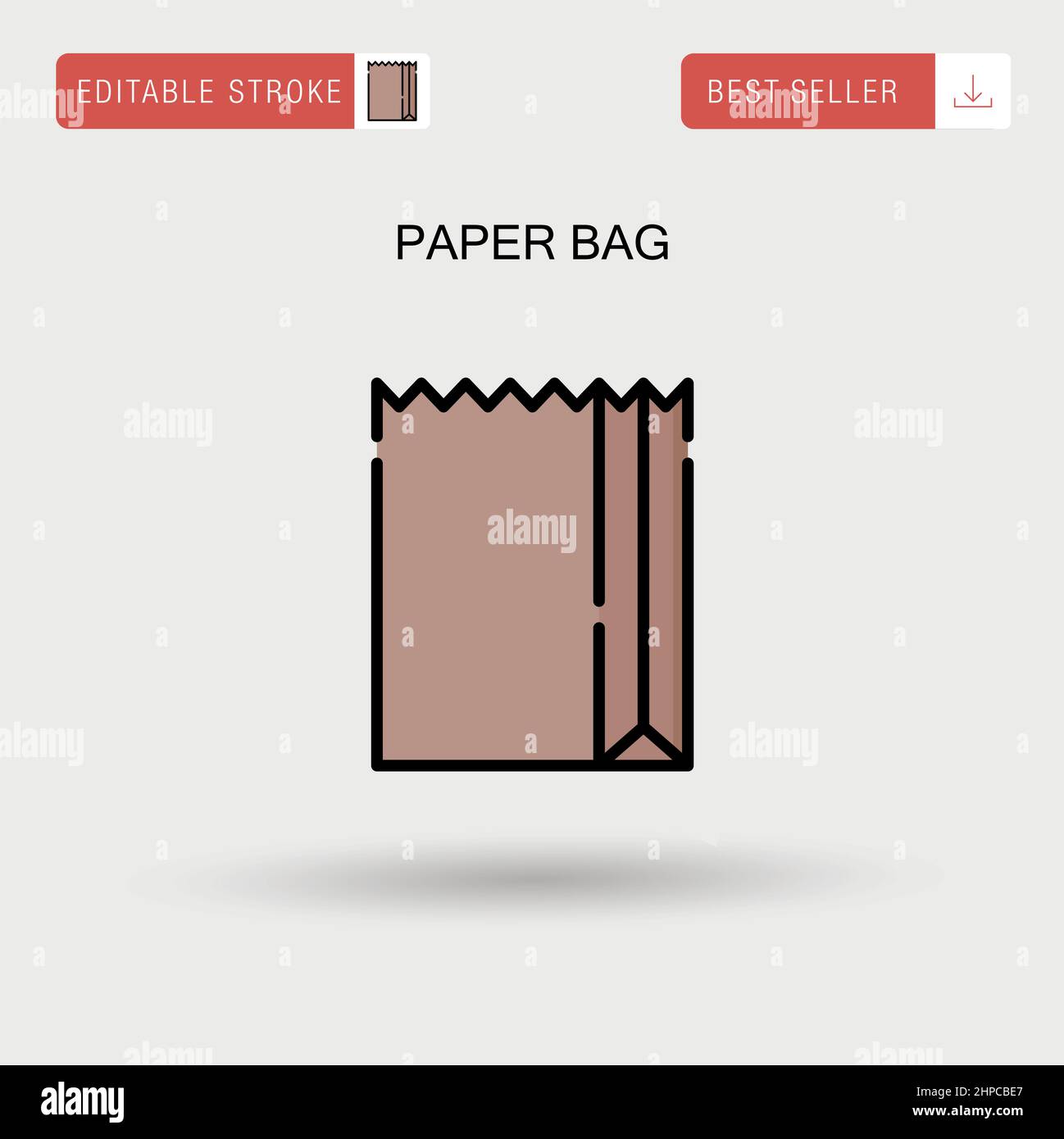 Blank white food paper Stock Vector Images - Alamy