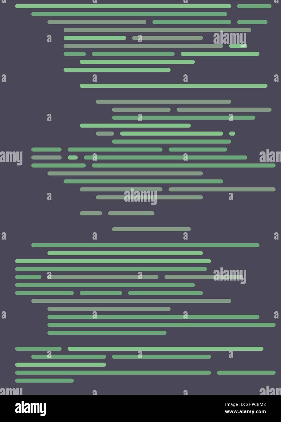 Cartoon coding simulated lines vector illustration Stock Vector Image ...