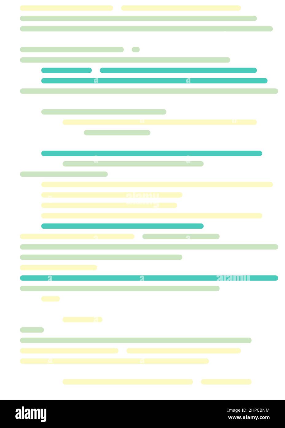 Cartoon coding simulated lines vector illustration Stock Vector Image ...