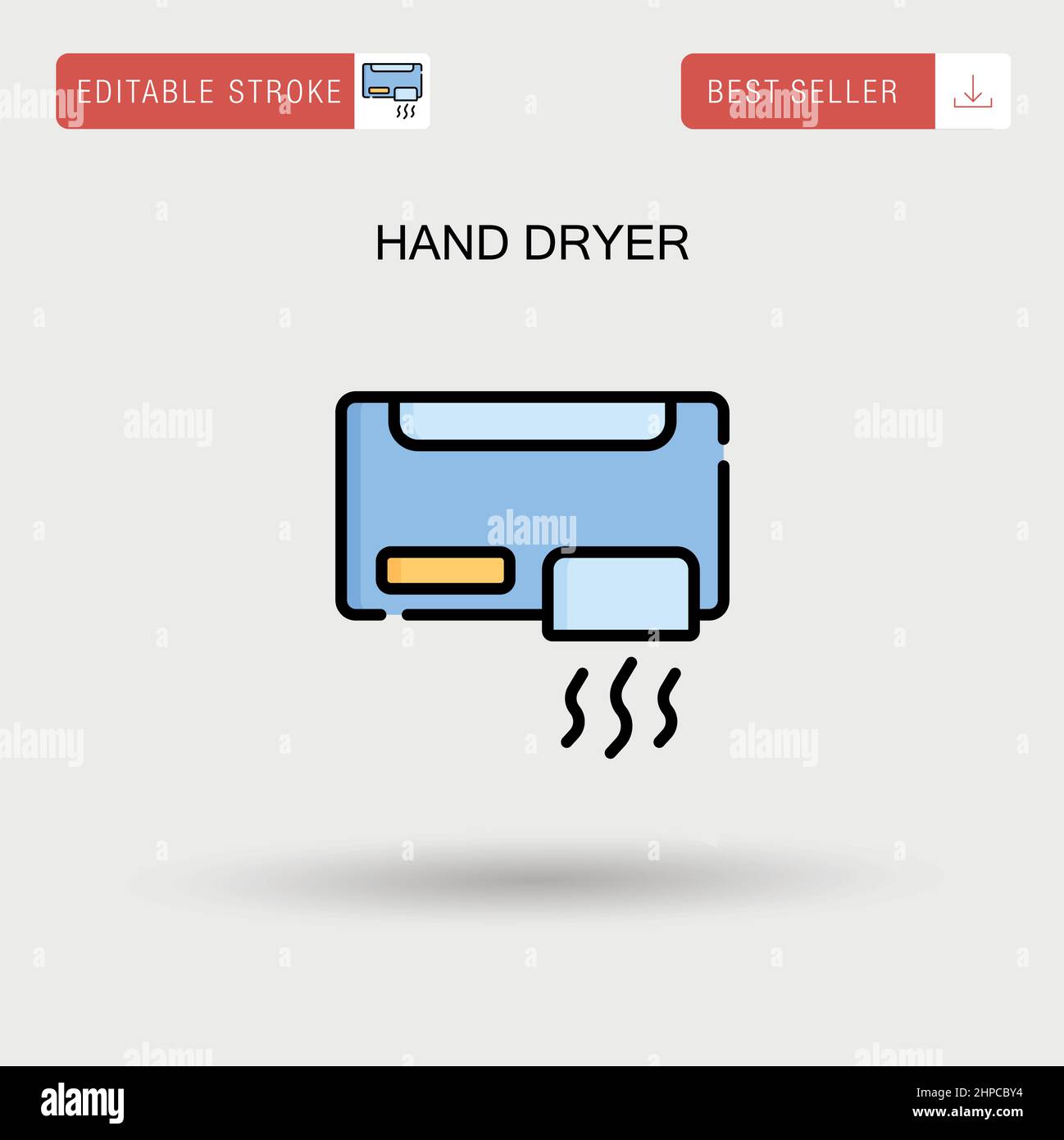 Hand in front clean Stock Vector Images - Alamy