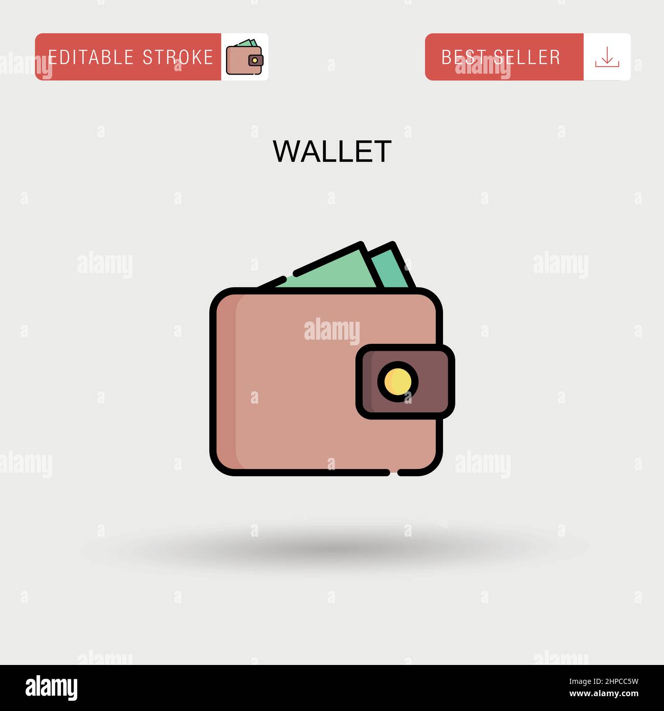 3d wallet dollar money Stock Vector Images - Alamy