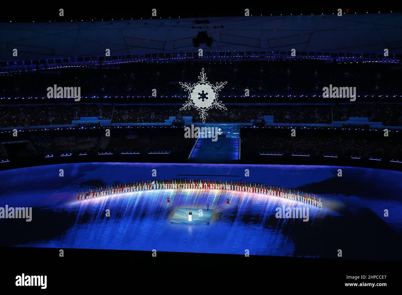 Beijing, Hebei, China. 20th Feb, 2022. The closing ceremony for the ...
