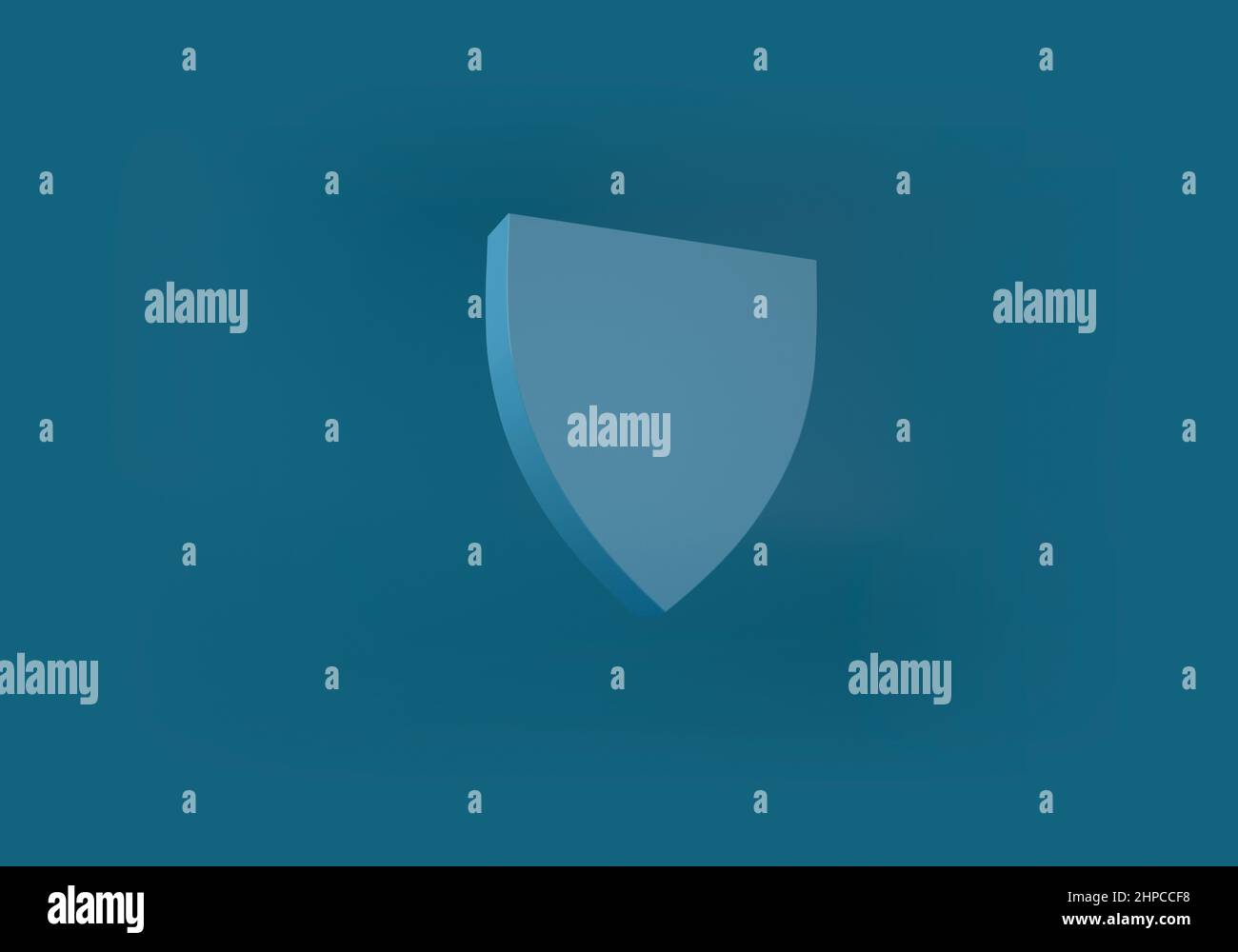 Shape icons set. 3D emblem signs isolated on blue background Stock ...