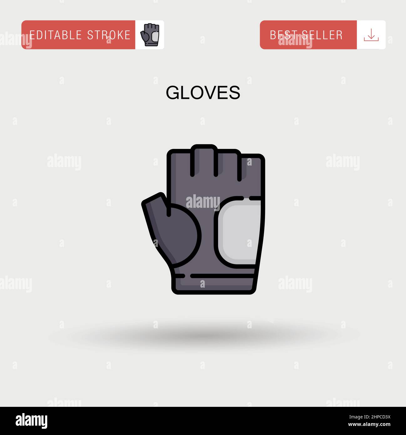 Doctor wearing medical protective gloves Stock Vector Images - Alamy