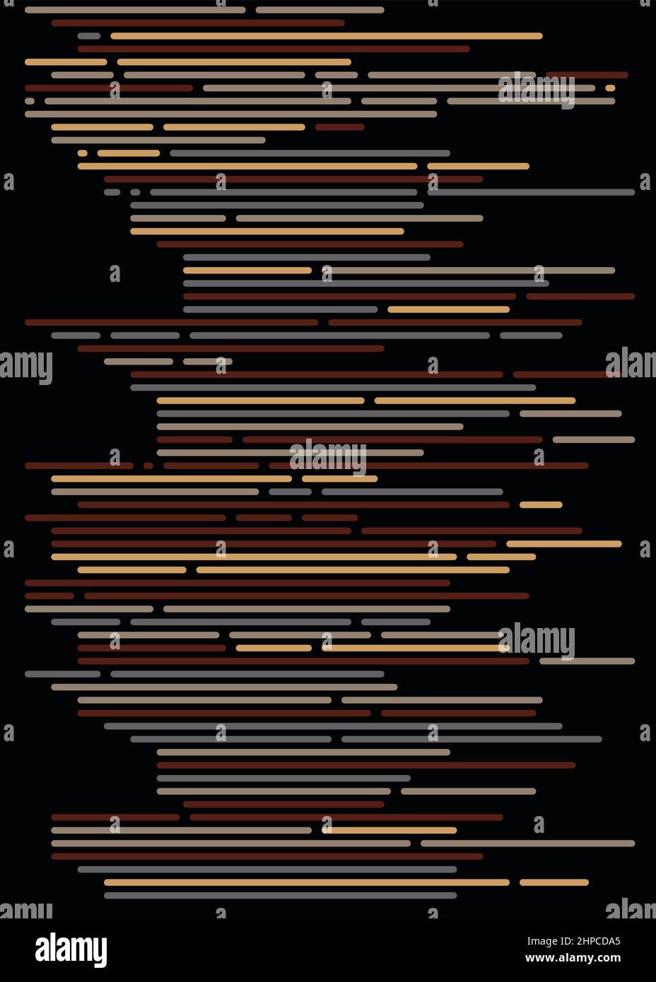 Cartoon coding simulated lines vector illustration Stock Vector Image ...