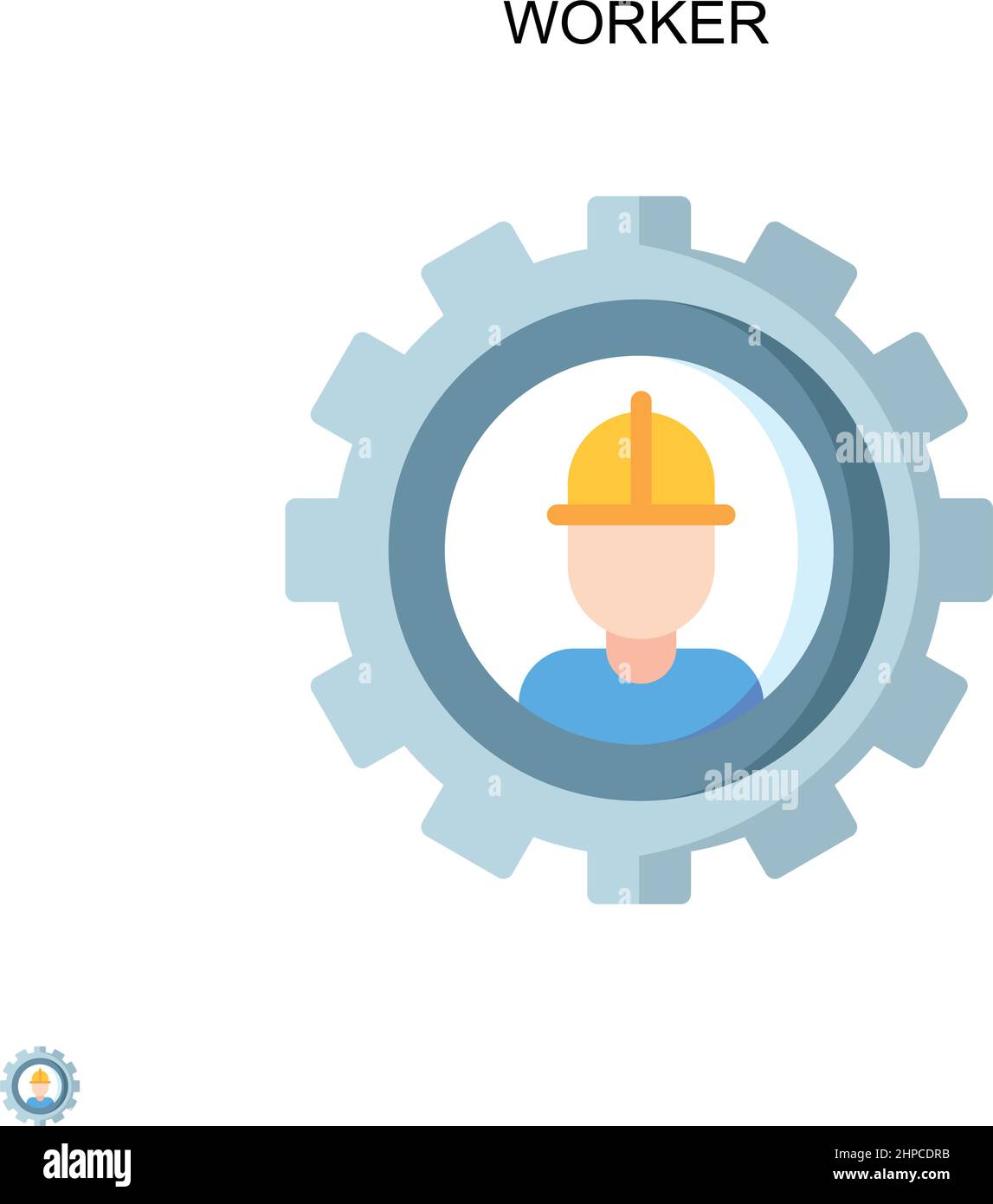 Professional worker icon hi-res stock photography and images - Alamy