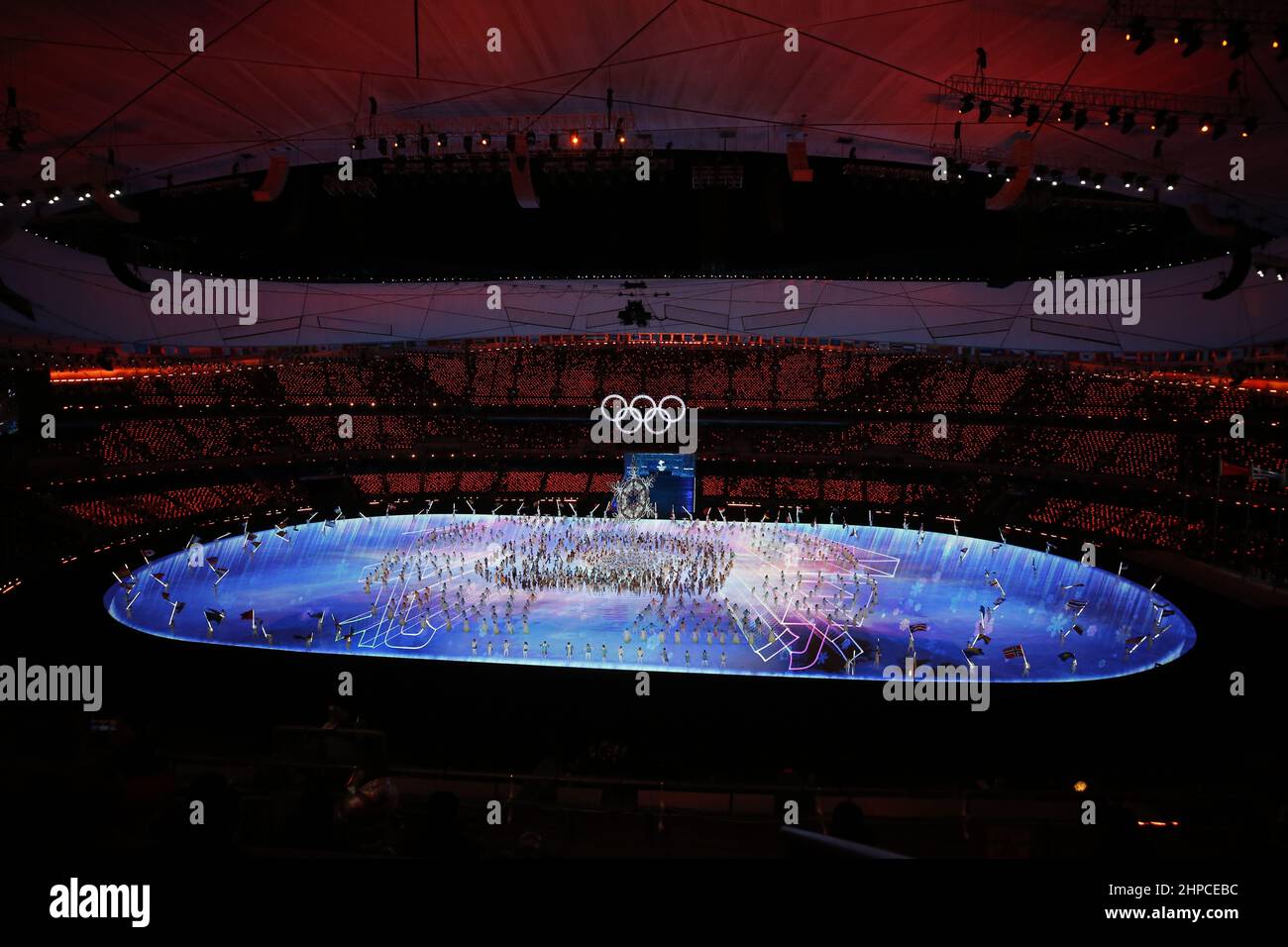 Beijing, Hebei, China. 20th Feb, 2022. The closing ceremony for the ...