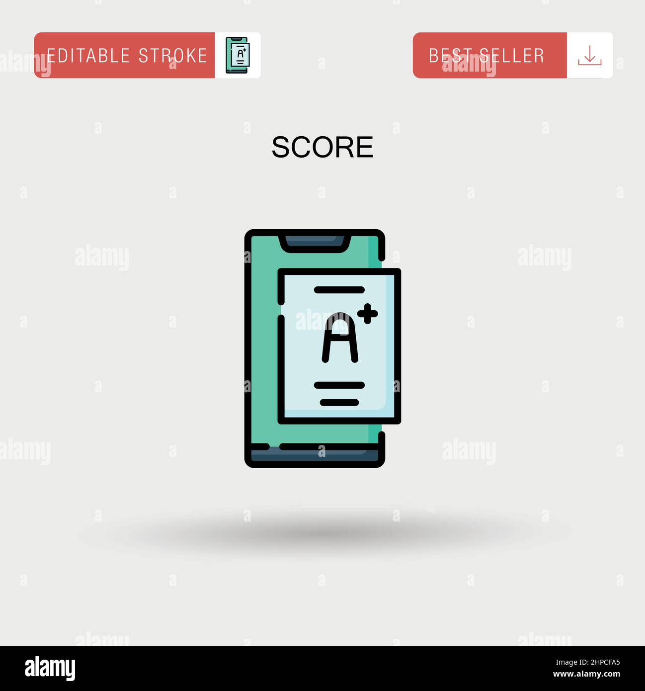 Online credit score check Stock Vector Images - Alamy