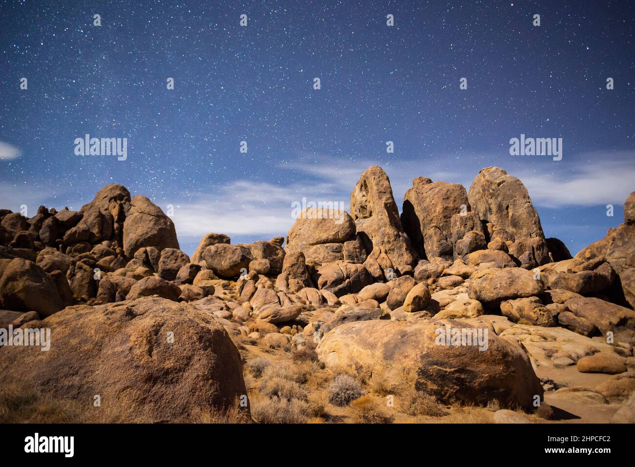 Moonlight hills hi-res stock photography and images - Alamy