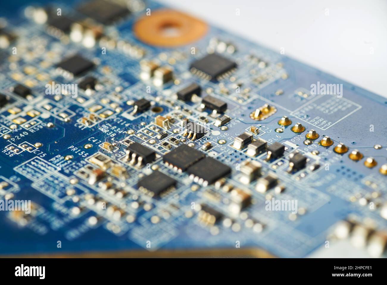 Old computer system unit with spider web and dust inside Stock Photo ...