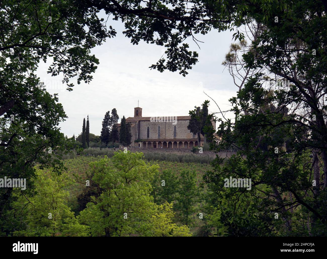 Poggibonsi, Italy - May 29, 2021: view of San Giovanni church in ...