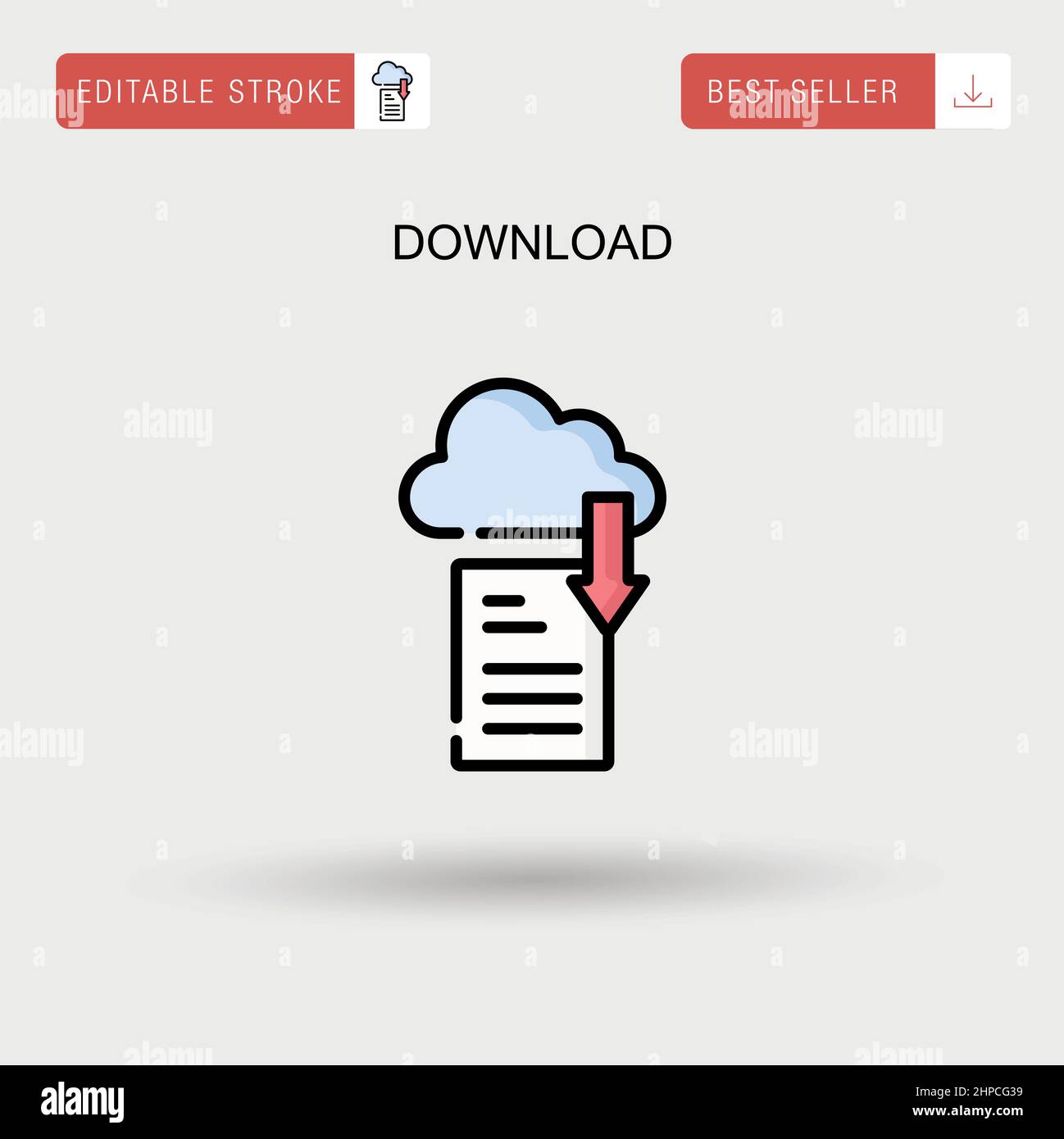 Downloading symbol hi-res stock photography and images - Alamy