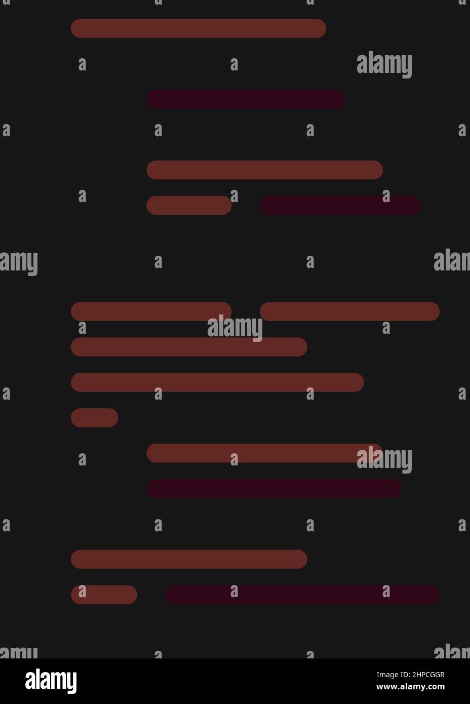 Cartoon coding simulated lines vector illustration Stock Vector Image ...