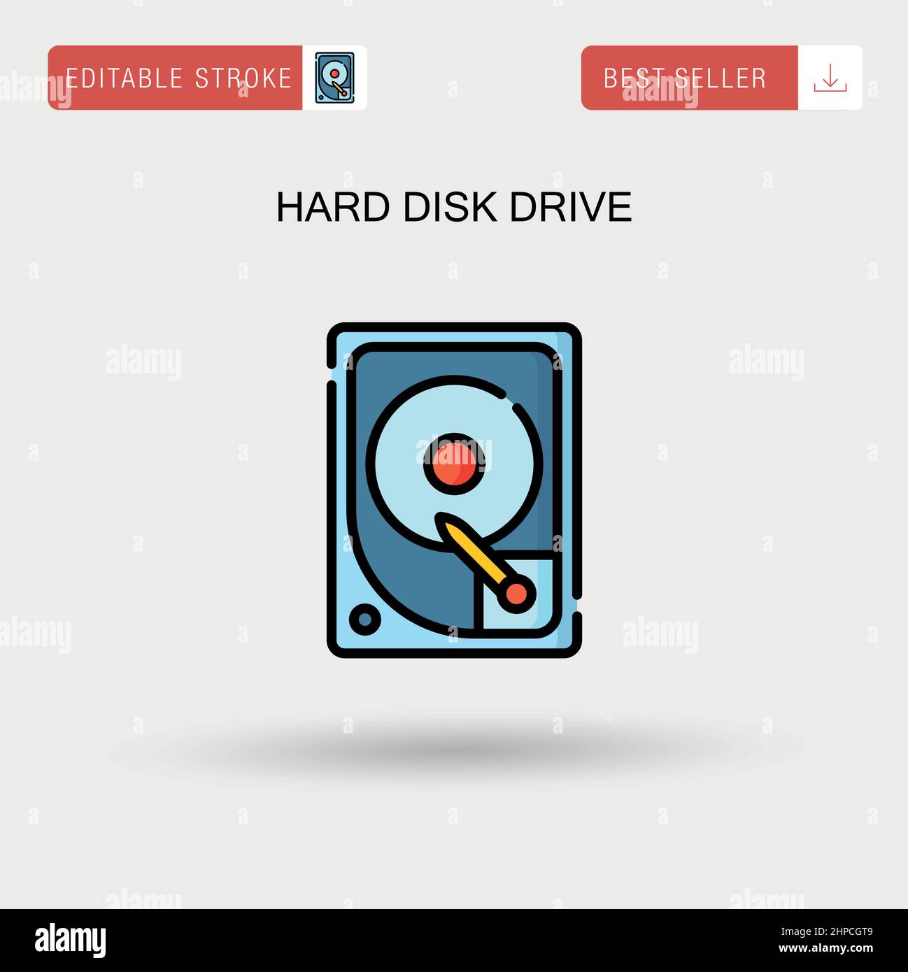 Hard disk Stock Vector Images - Alamy