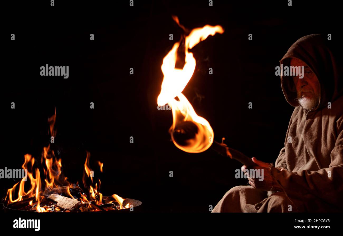 Old torch hi-res stock photography and images - Alamy