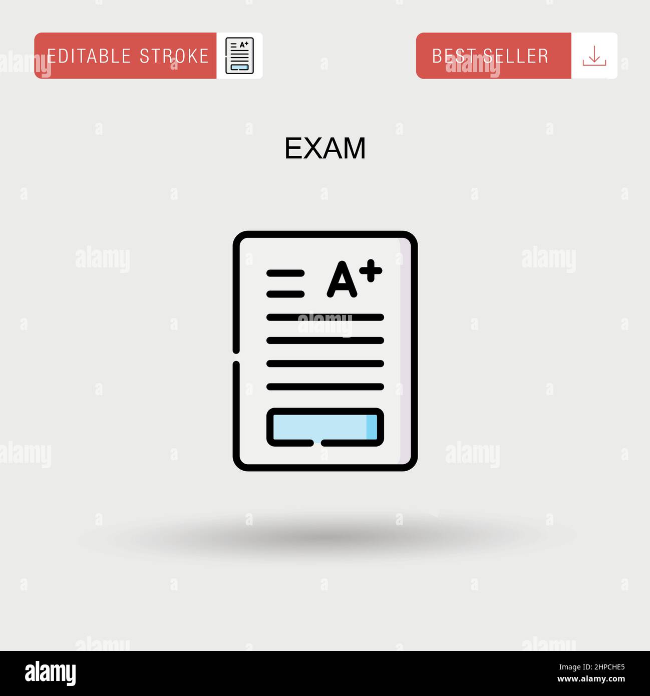 Exam high school teacher Stock Vector Images - Alamy