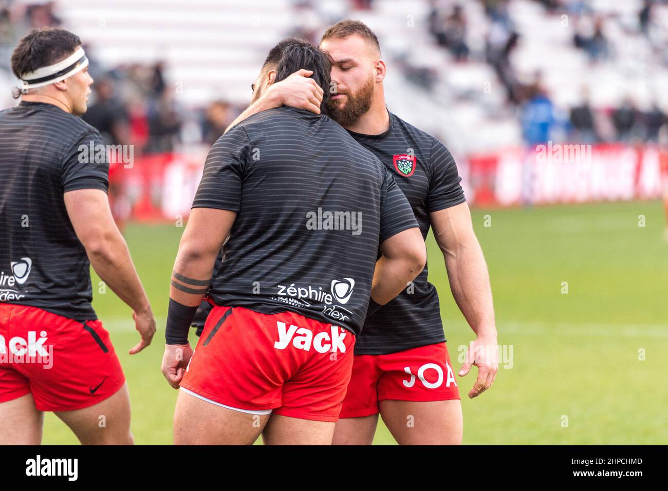 Toulon, France, February 19, 2022. Bruce Devaux and Emerick Setiano ...