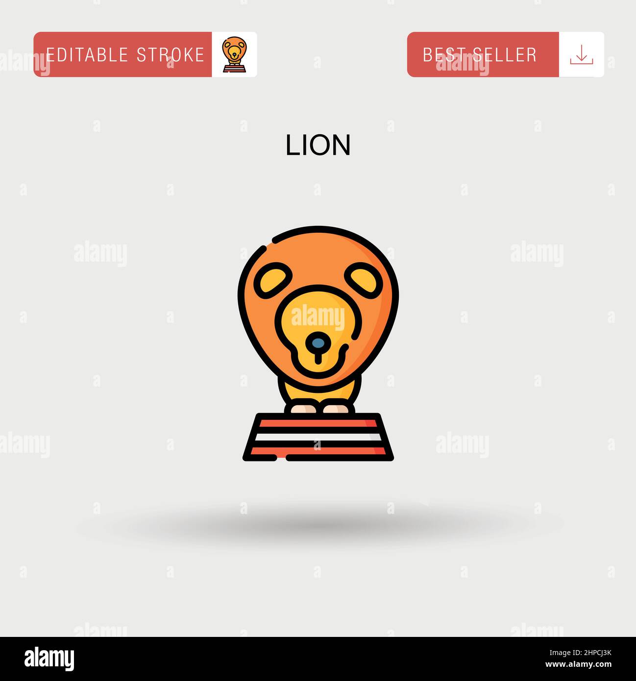 Leader lion Stock Vector Images - Alamy