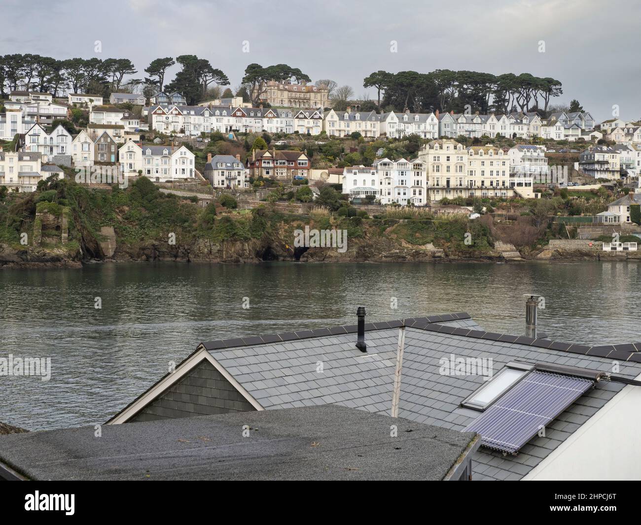 Fowey cornwall winter hi-res stock photography and images - Alamy