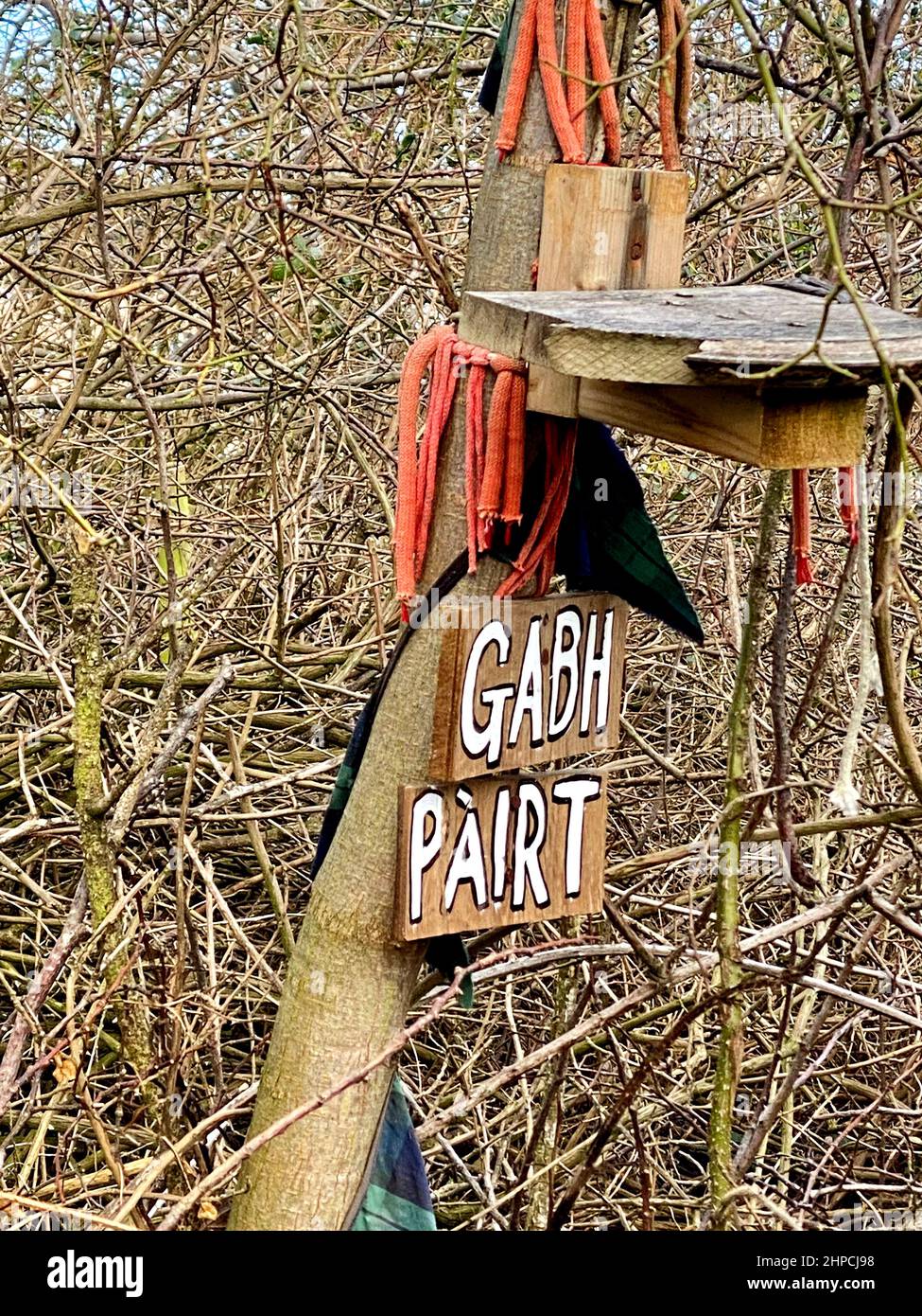Gaelic sign hi-res stock photography and images - Alamy