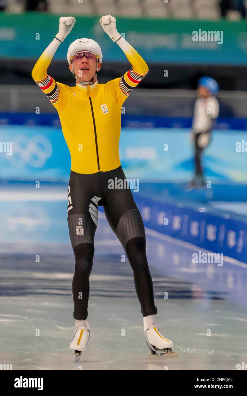 Mens speed skating hi-res stock photography and images - Alamy