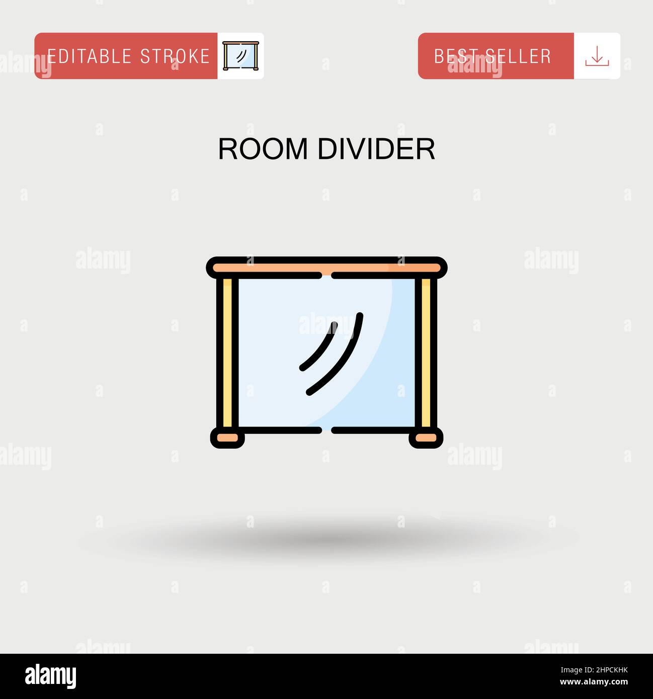 Interior modern room folding Stock Vector Images - Alamy