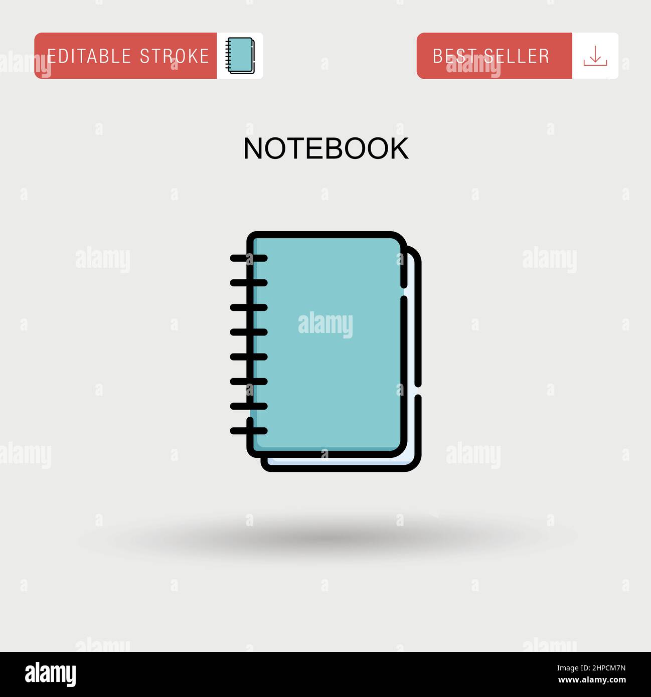 Notepad paper Stock Vector Images - Alamy