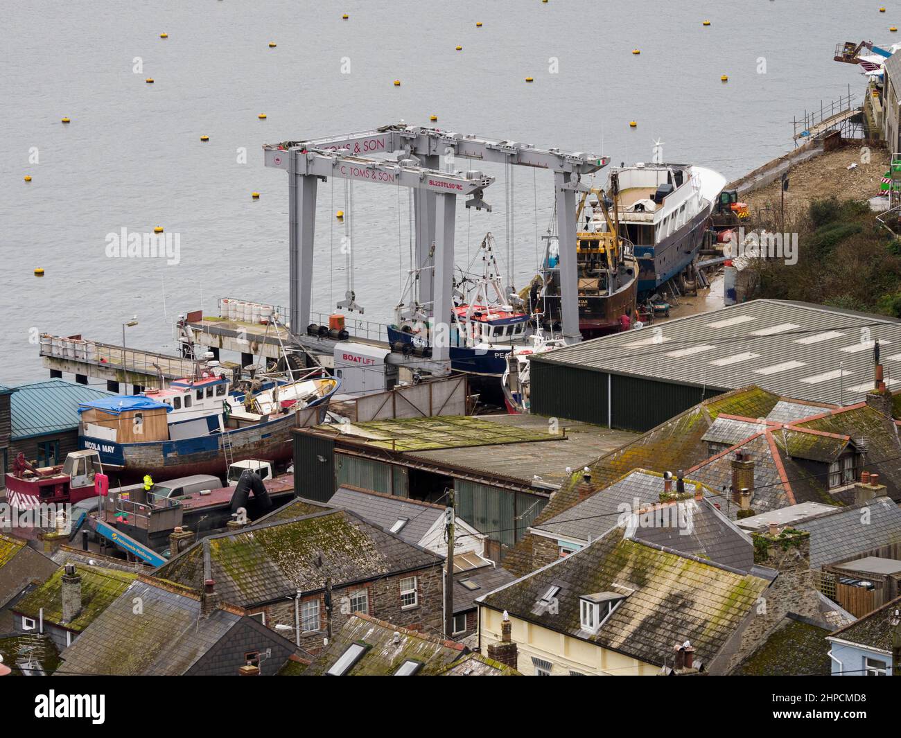 Boatyard view hi-res stock photography and images - Alamy