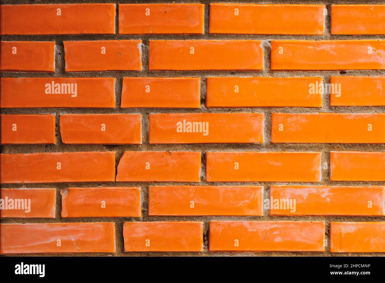 brickwork.The texture is a yellow brick wall. Light beautiful ...