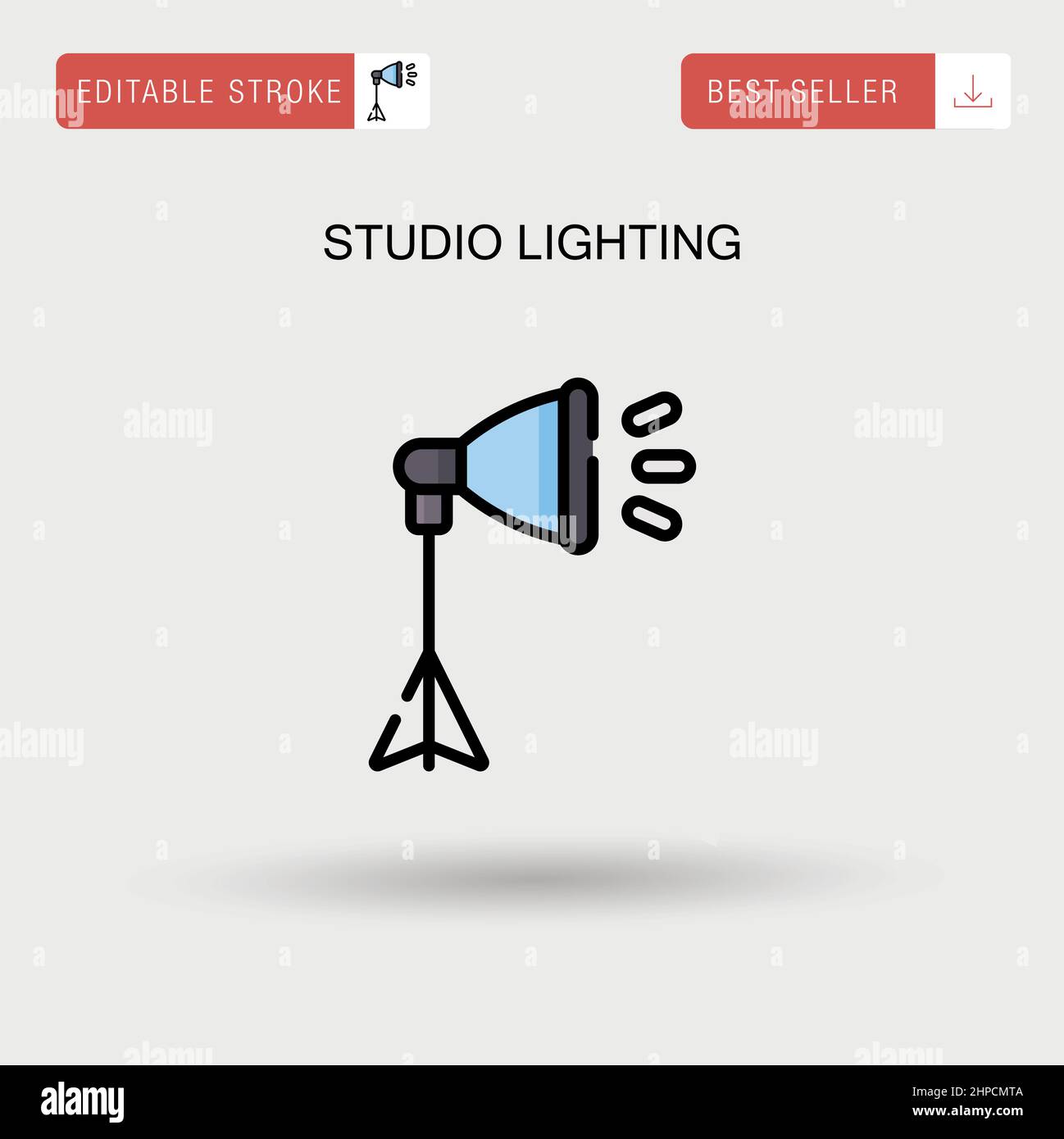 Spotlight lighting beam stage Stock Vector Images - Alamy