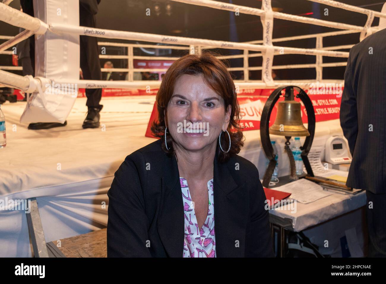 Unternehmerin und reality tv star claudia obert hi-res stock ...