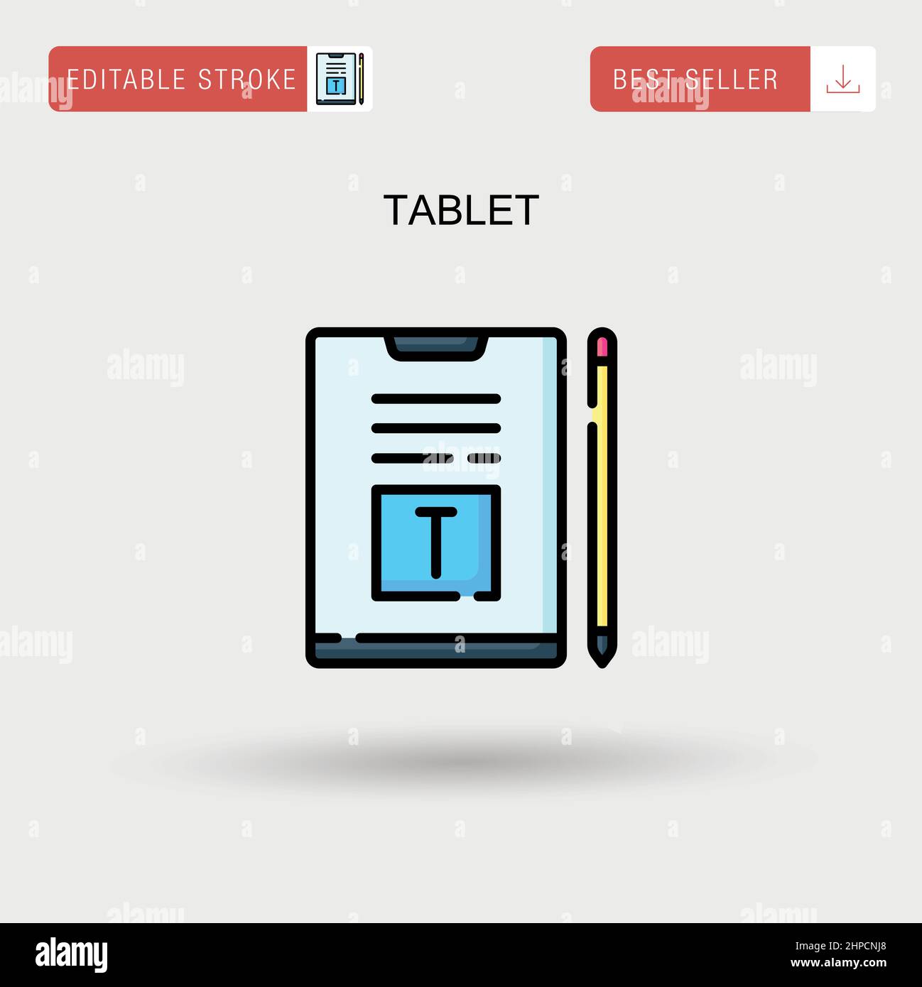 Tablet gadget device technology Stock Vector Images - Alamy