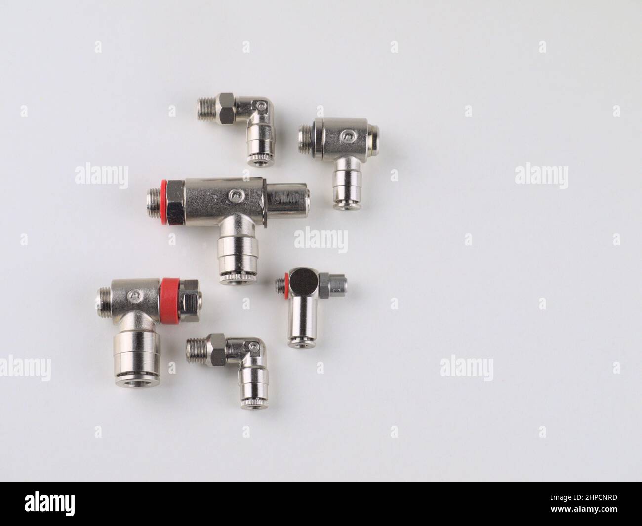 Plastic pipe components hi-res stock photography and images - Alamy