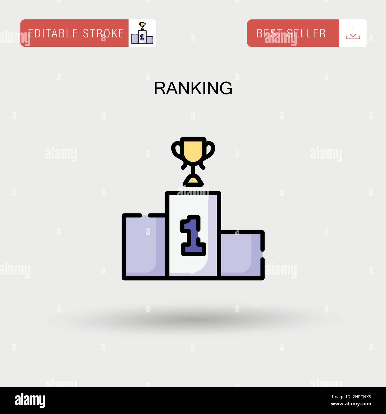 Ranking vector hi-res stock photography and images - Alamy