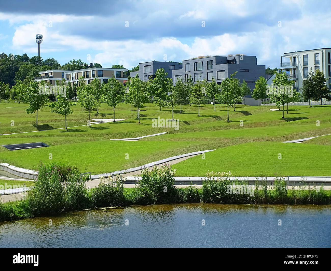 Killesparkhöhe in the city park of Stuttgart Stock Photo - Alamy